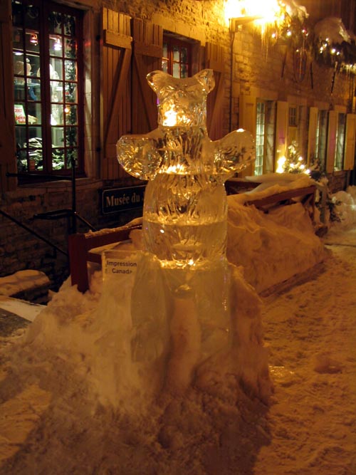 Ice Sculptures, 2008 Carnaval de Québec (Quebec Winter Carnival ...